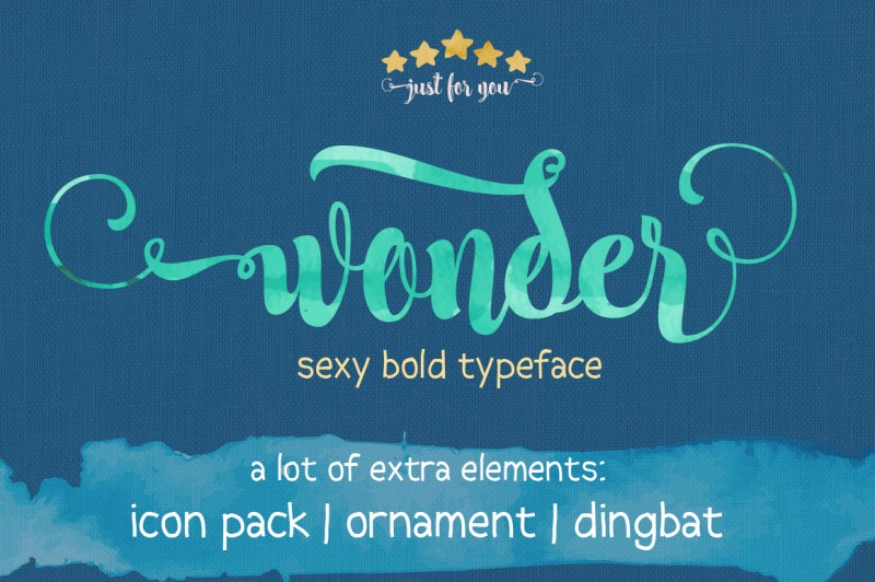 Wonder Script — Jroh Creative Type Foundry